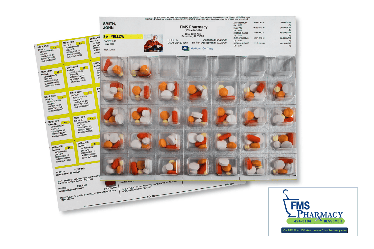 Prescription Packaging - FMS Pharmacy